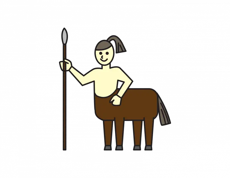 How To Draw an Easy Cartoon Centaur Creature (Easy for Kiddos ...