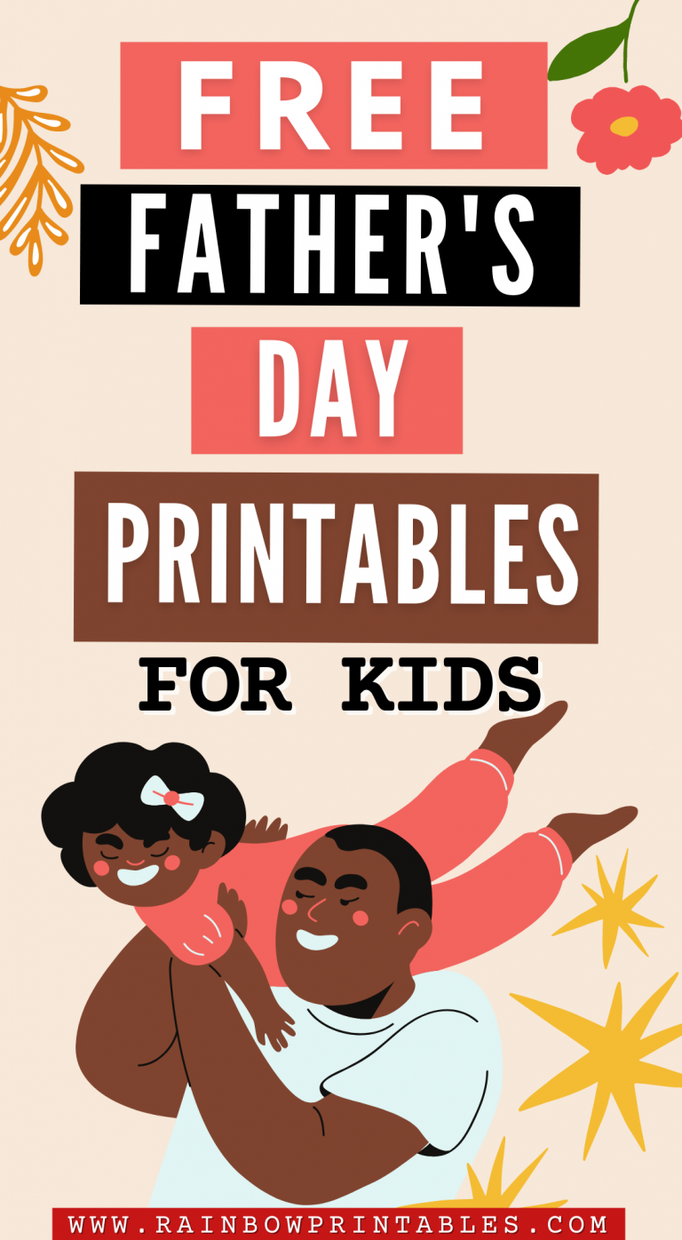 16 Free Hilariously Punny Father's Day Printables for Kids - Rainbow ...